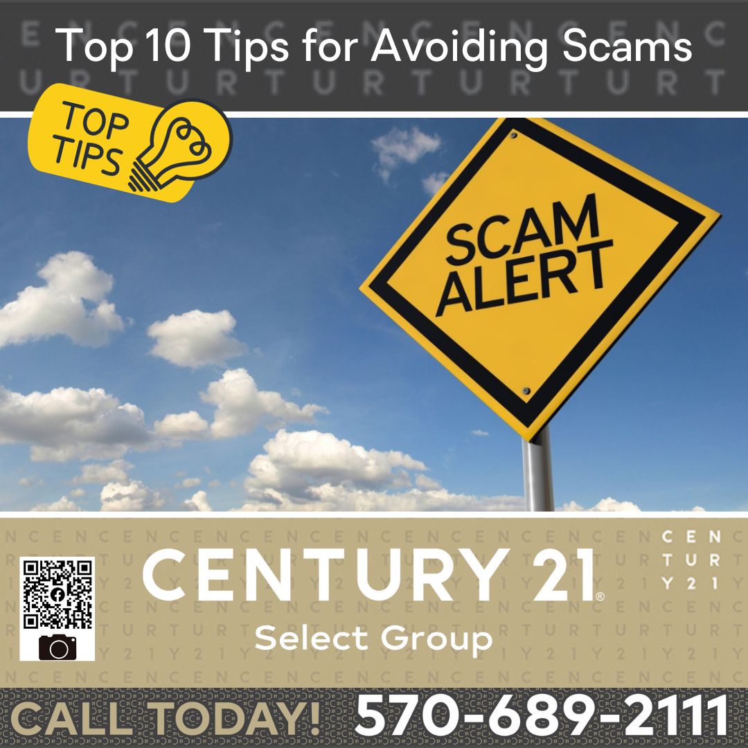 Top Ten Tips for Avoiding Scams